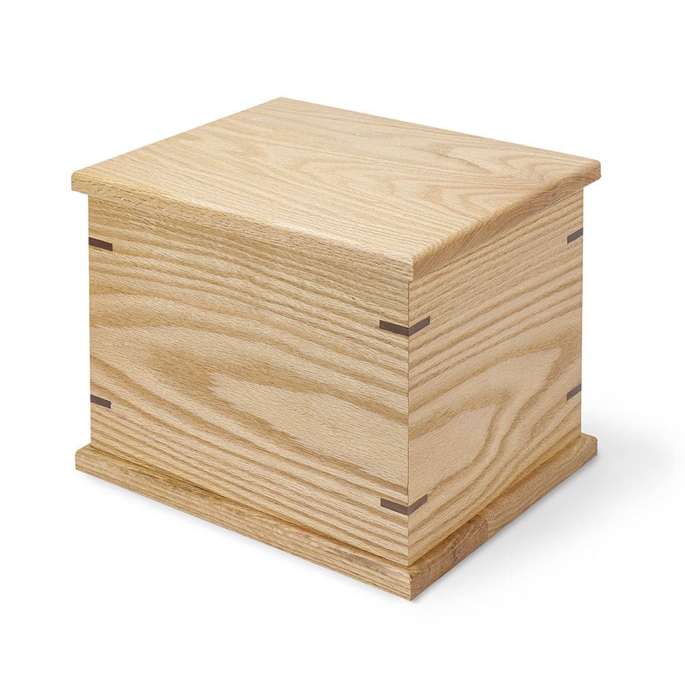 Wood Urn Sizing and Dimensions - Maple Nail Cremation Urns